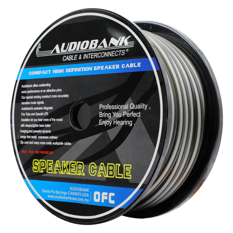 PURE COPPER OFC SPEAKER CABLE – Audio Bank – ULTIMATE AUDIO FORCE