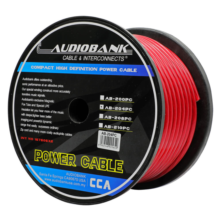 CCA POWER CABLE – Audio Bank – ULTIMATE AUDIO FORCE