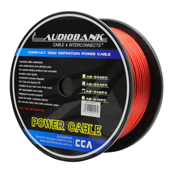 CCA POWER CABLE – Audio Bank – ULTIMATE AUDIO FORCE